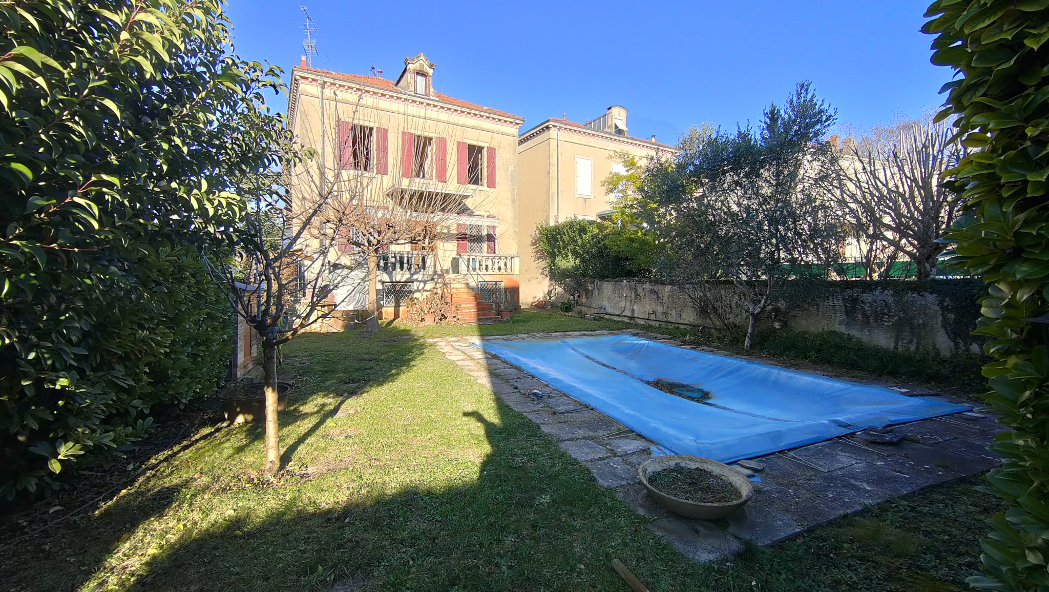 vente - Montelimar - CHARMANTE MAISON BOURGEOISE AVEC PISCINE - QUARTIE